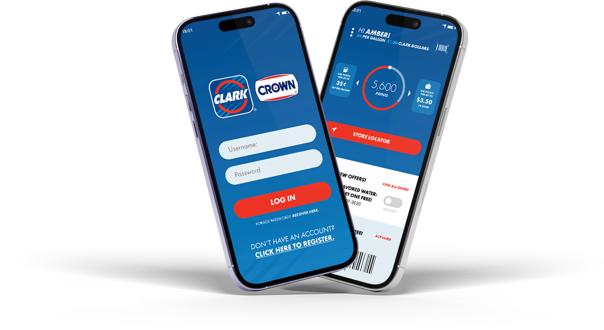 Clark/Crown Rewards App - Amber Tripp